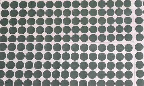 D17.8 Fish Paper Vulcanized Fiber Die Cut Mylar On Both Sides Lithium ...